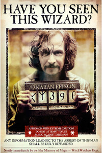 Sirius Black Wanted Have You Seen This Wizard Harry Potter Premium ...