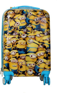 ChinuStyle Minions Luggage ABS Hard Both Sided Printed - Trolley/Travel ...