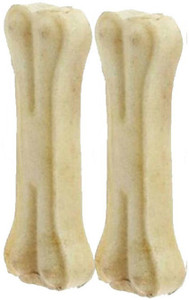 PetNutro Pet Nutro Bones White Dog Chew 8 Inch Pack of 2 Beef Dog Treat ...