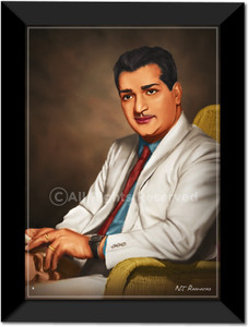 NT Rama Rao I NTR I Wall Frame A3 Fine Art Print - Peacockride posters ...