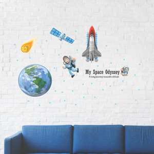 doodad 5400 cm Dream ISRO Self Adhesive Sticker Price in India - Buy ...