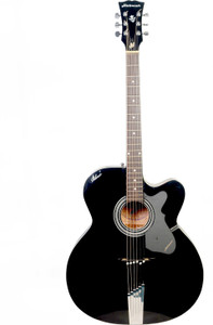 Hobmer 256 Semi-acoustic Guitar Boxwood Rosewood Right Hand Orientation ...