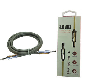 productunwrap AUX Cable 1 m Premium High Quality 1 Meter Metal Cable ...