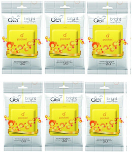 Godrej AER POCKET PACK OF 6 LEMON Blocks AIR POCKET 6 Price in India ...