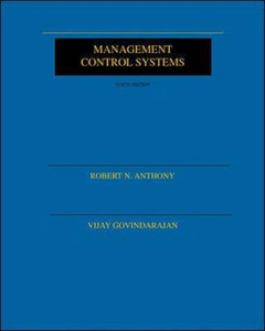 Management Control Systems: Buy Management Control Systems by ANTHONY ...