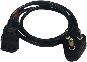 TERABYTE Power Cord 1.5 m 3 Pin Power Supply Cable for Desktop Monitor ...