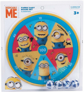 ttoys Minion Velcro Ball Dart Board Dart Board Game - Minion Velcro ...