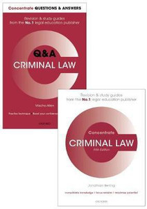 Criminal Law Revision Concentrate Pack: Buy Criminal Law Revision ...