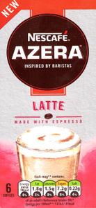 NESTLE Azera Latte Coffee (6g X 18g) 108g Instant Coffee Price in India ...