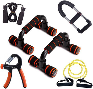 blt Fitness Accessories Push-up Bars + Leaning & Toning Tube + Speed ...