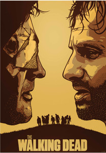 Walking Dead Movie Poster for Room & Office (13 inch X 19 inch, Rolled ...