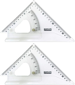 Flipkart.com | KHYATI Adjustable Set Square 200MM - Set Of 2 Ruler ...