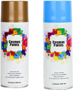 Cosmos Paints Blue Spray Paint 400 ml Price in India - Buy Cosmos ...