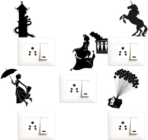 StickMe 15 cm Fantasy - Princess - Aladdin - Cartoon Decorative Wall ...