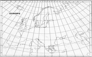 Flipkart.com | CRAFTWAFT PHYSICAL MAP OF EUROPE BLANK A4 67 gsm A4 ...