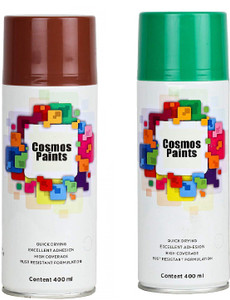 Cosmos Paints Green Spray Paint 400 ml Price in India - Buy Cosmos ...