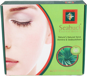 Seabuck 100% Natural Aloe Vera Facial Kit (5 Jar -500 gm) - Price in ...