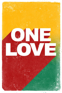 One Love Poster Fine Art Print - TV Series, Personalities, Minimal Art ...