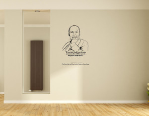 PEACOCKRIDE 60 cm Dhirubhai Ambani- Motivational Quote Wall Decal Self ...