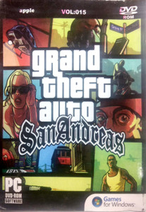 Grand Theft Auto San Andreas - PC Games DVD (GTA) (Vol : 015) (Vol- 015 ...