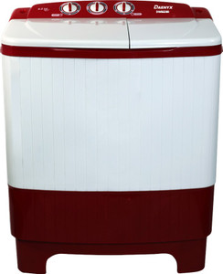 Daenyx 6.2 kg Semi Automatic Top Load Washing Machine Red, White Price ...