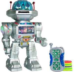 PENADIA Robot Frisbee Throwing Toy (Multicolor) - Robot Frisbee ...