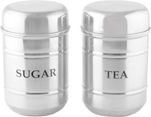 Gayatri Steel Tea Coffee & Sugar Container - 0.5 L Price in India - Buy ...