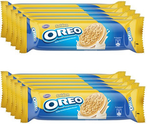 OREO Golden Vanilla Flavored Biscuits Cream Sandwich Biscuit Price in ...