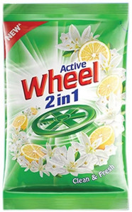 Wheel Detergent powder green pack of 1 Detergent Powder Price in India ...