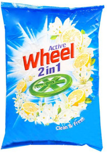 Wheel Detergent powder blue pack of 1 Detergent Powder Price in India ...