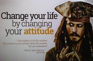 Change Your Life by Changing Your Attitude Poster (18 inch X 12 inch ...