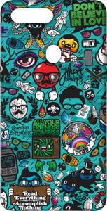 NCA SALER Back Cover for OPPO R15 Pro Silicon Soft Printed Back Cover ...