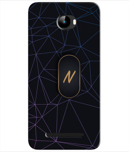 ETECHNIC Back Cover for Intex Indie 6 - Alphabet N - ETECHNIC ...
