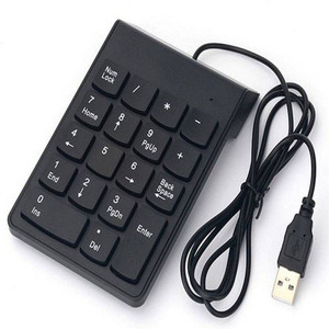 technigent USB Portable Slim Mini Numeric Keypad for Laptop,Desktop ...