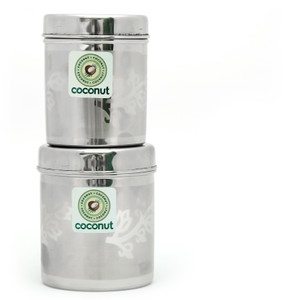 COCONUT Steel Grocery Container - 1000 ml, 1500 ml Price in India - Buy ...