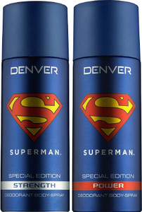 DENVER superman Deodorant Spray - For Men - Price in India, Buy DENVER ...