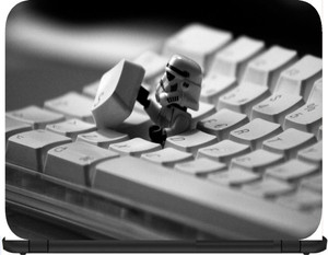 VGTECH Keyboard Robot Bw Clone Lego 27558 Vinyl Laptop Decal 15.6 Price ...