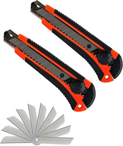 Flipkart.com | Anweshas Heavy Rubber Grip Cutter Knife Pack of 2 Piece ...