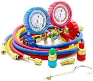 Rex Manifold Gauge RX 3191 full set Pressure Valve Price in India - Buy ...