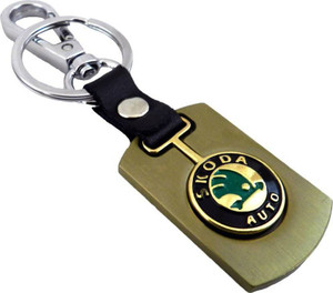 ABS AUTO TREND skoda multicolor locking key chain Key Chain Price in ...