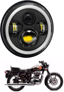AUTOGARH 7 Inch Best Quality Headlight High/Low Beam With DRL LED ...