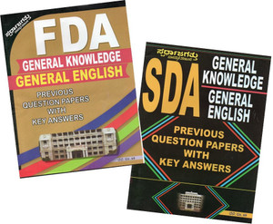 FDA SDA Previous Question Papers With Answers (Set Of 2 Books): Buy FDA ...