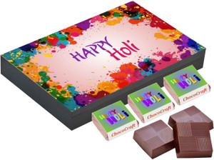 CHOCOCRAFT holi festival gifts, 12 Chocolate Gift Box, chocolates ...