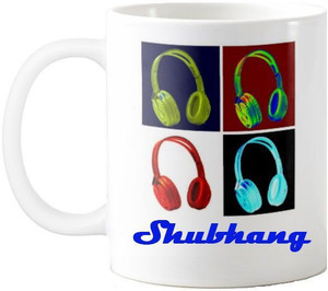 Exoctic Silver SHUBHANG_NEW DJ Birth day Music 012 Ceramic Coffee Mug ...