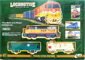 Bestie Toys Locomotive Super Train Set with light and musiv finely ...