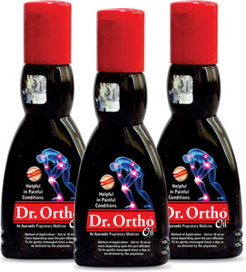 Dr. Ortho Oil 60 ml Pack of 3 (Ayurvedic Medicine, Helpful in Joint ...