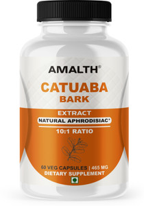 AMALTH Catuaba Bark Extract 10:1 Natural Aphrodisiac 465 mg Capsules ...