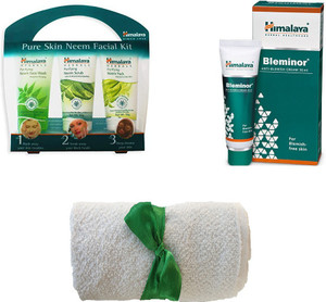 Himalaya Herbals Bleminor Anti Blemish Cream, Purifying Neem Face Wash ...
