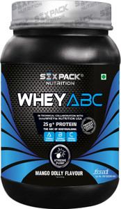 SIX PACK NUTRITION Whey ABC Whey Protein Price in India - Buy SIX PACK ...