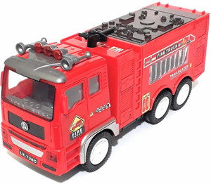 Amazia Flash Electric Engineering rotating Fire Truck with Light and ...